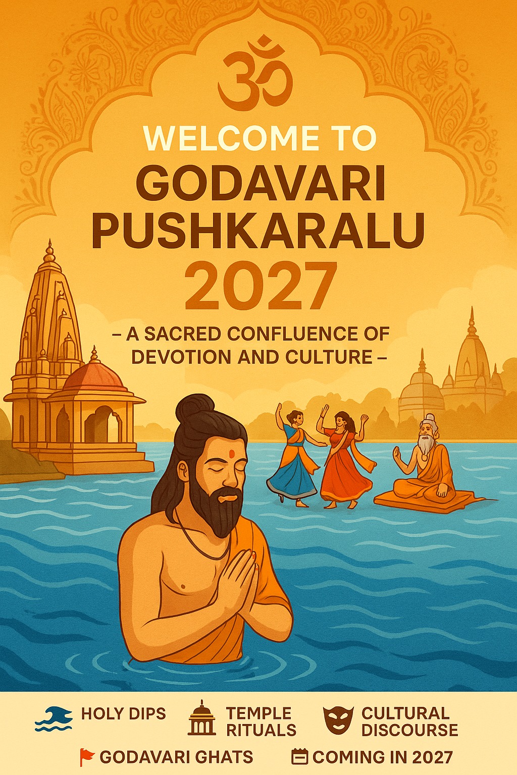 Ready For Godavari Pushkaralu 2027 - Godavari Pushkaralu 2027